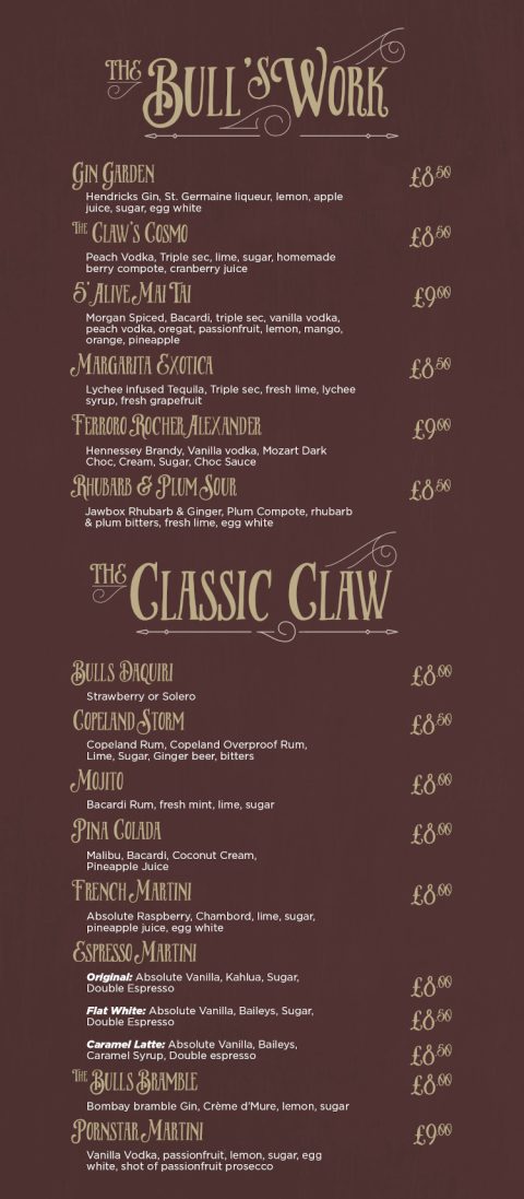 The Bull & Claw Restaurant in Donaghadee, Northern Ireland