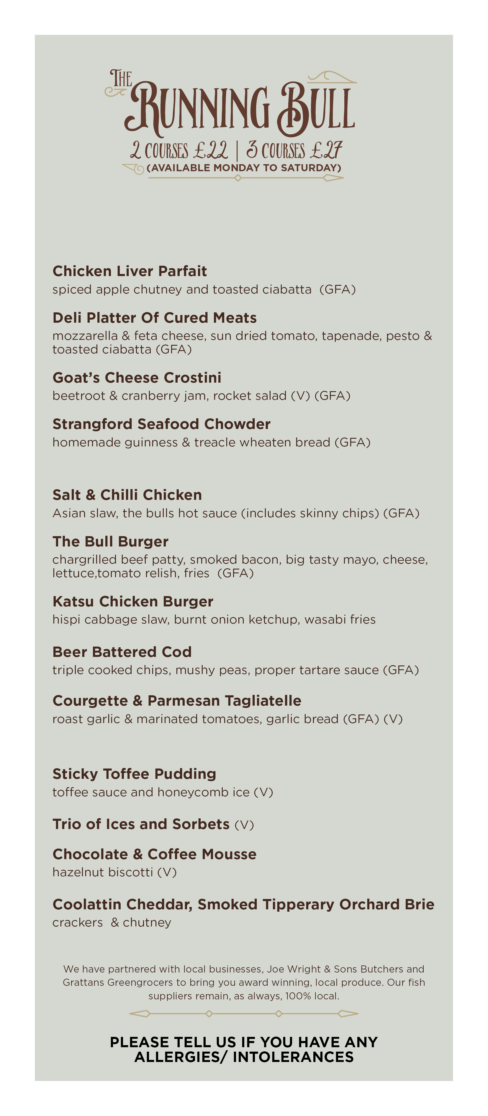 The Bull & Claw Restaurant in Donaghadee, Northern Ireland