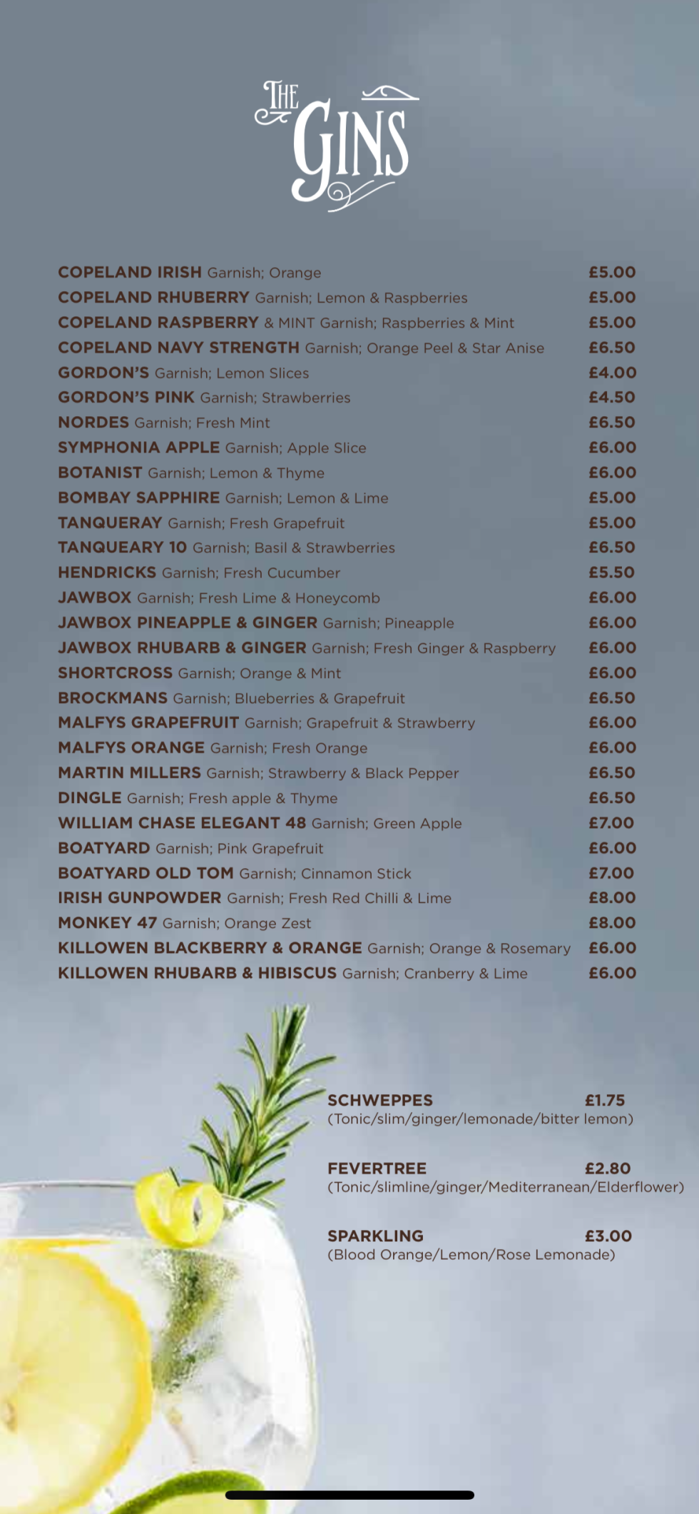 The Bull & Claw Restaurant in Donaghadee, Northern Ireland